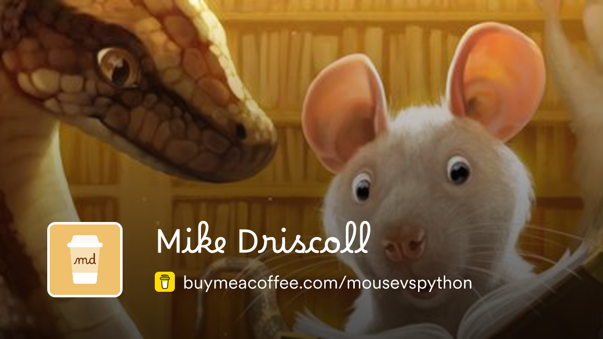 Mike Driscoll is Creating Python tutorials, books and videos - Buymeacoffee