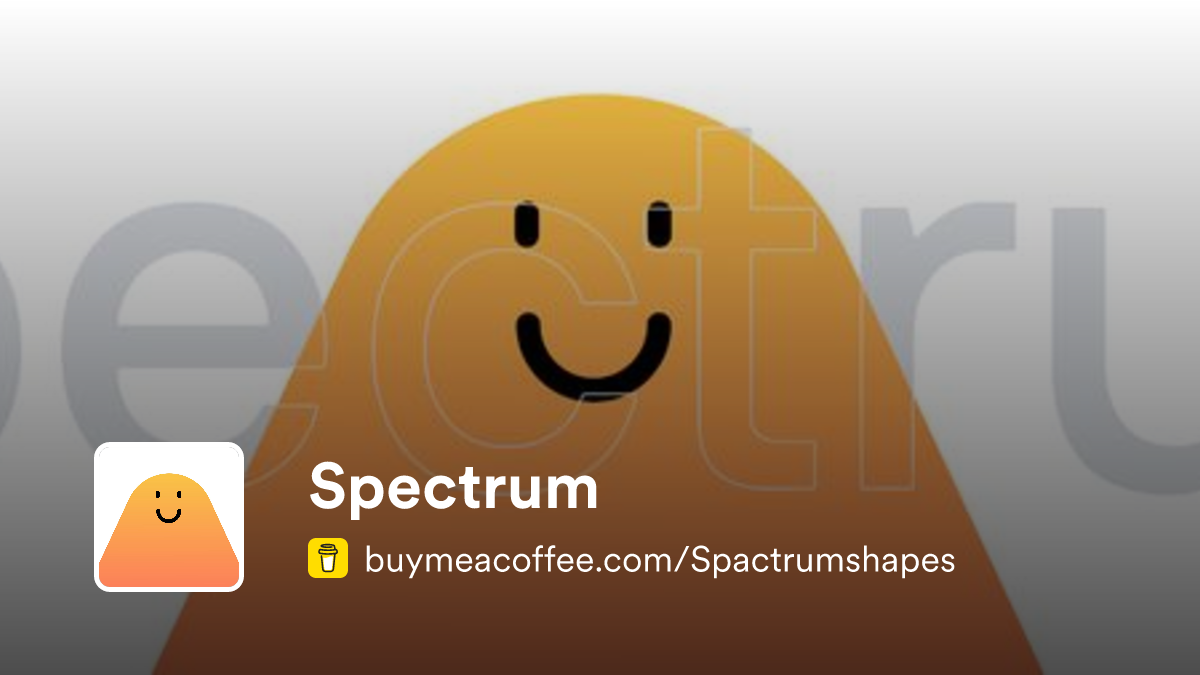 Spectrum - Buymeacoffee