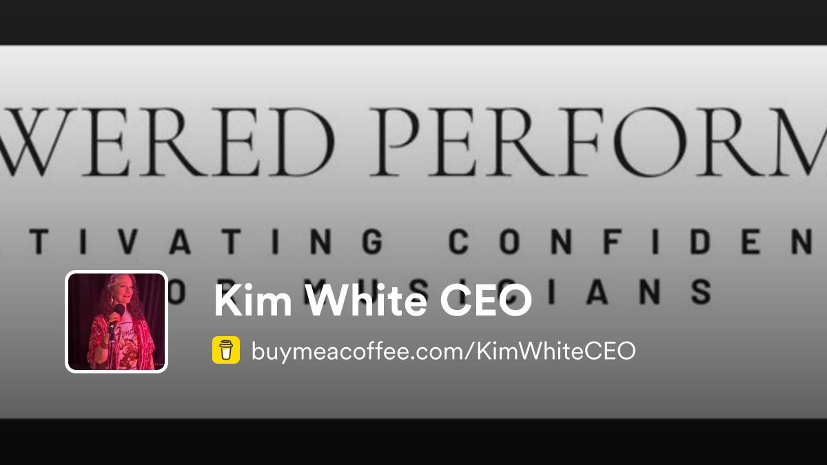 Kim White CEO - Buymeacoffee