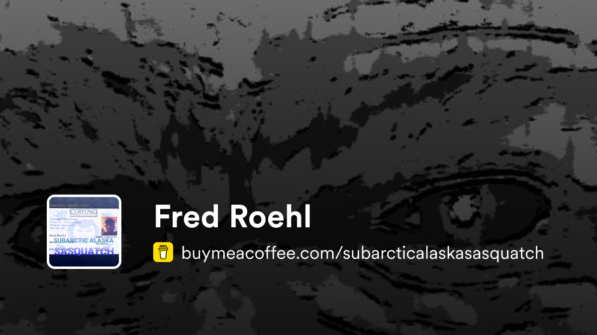 Fred Roehl is Creating video content - Buymeacoffee