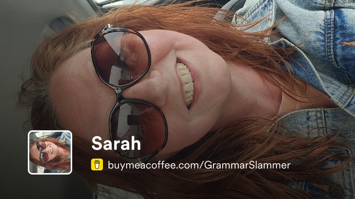 Sarah - Buymeacoffee