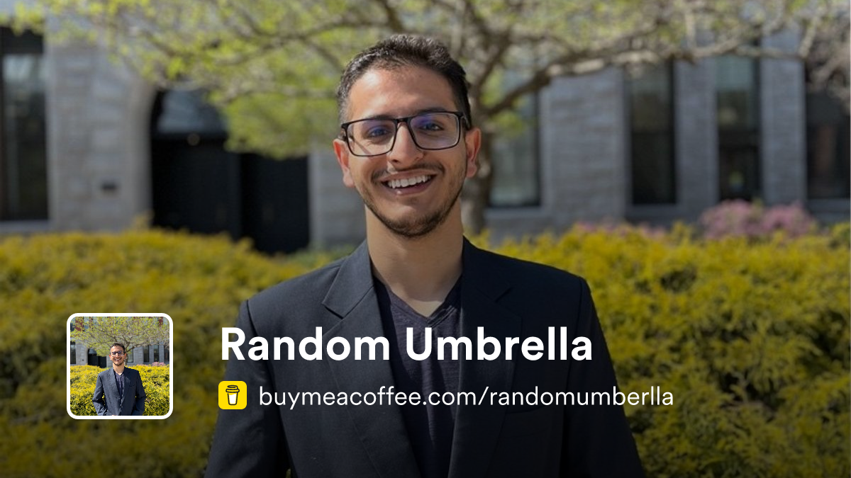 Random Umbrella - Buymeacoffee