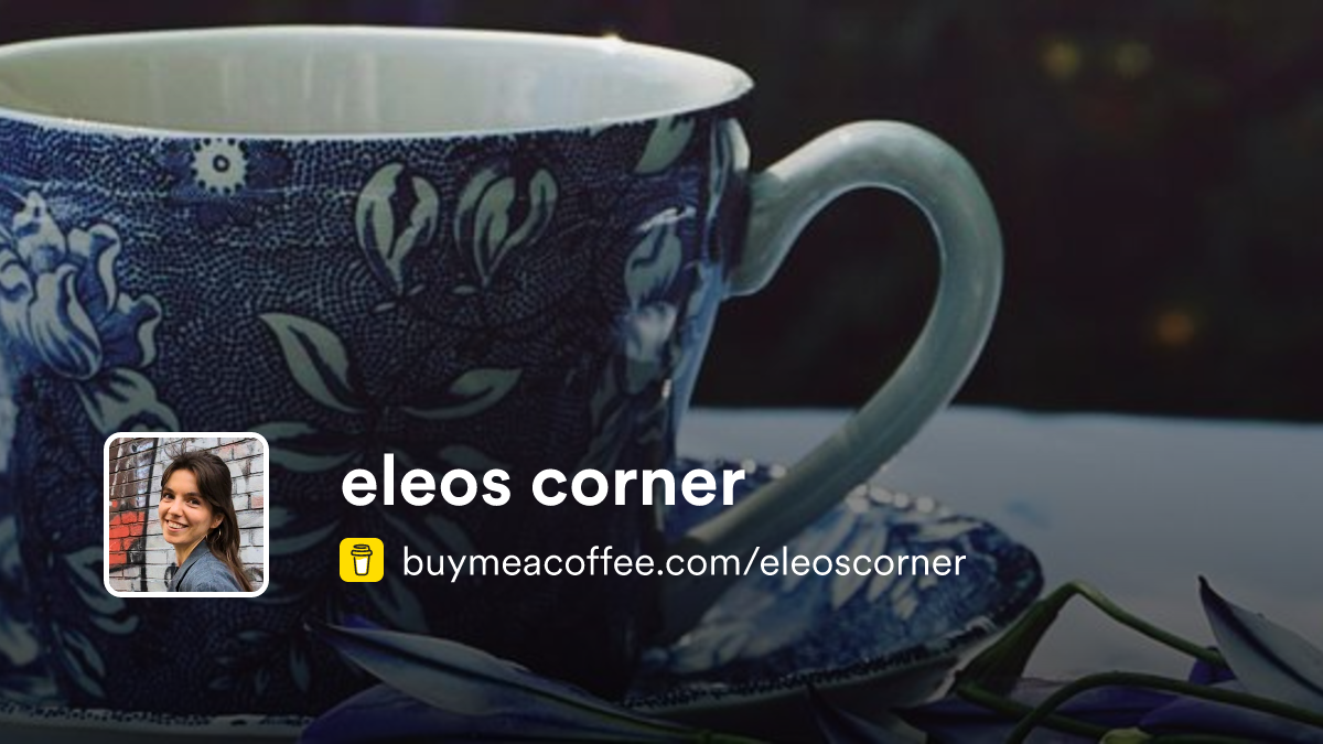 eleos corner - Buymeacoffee