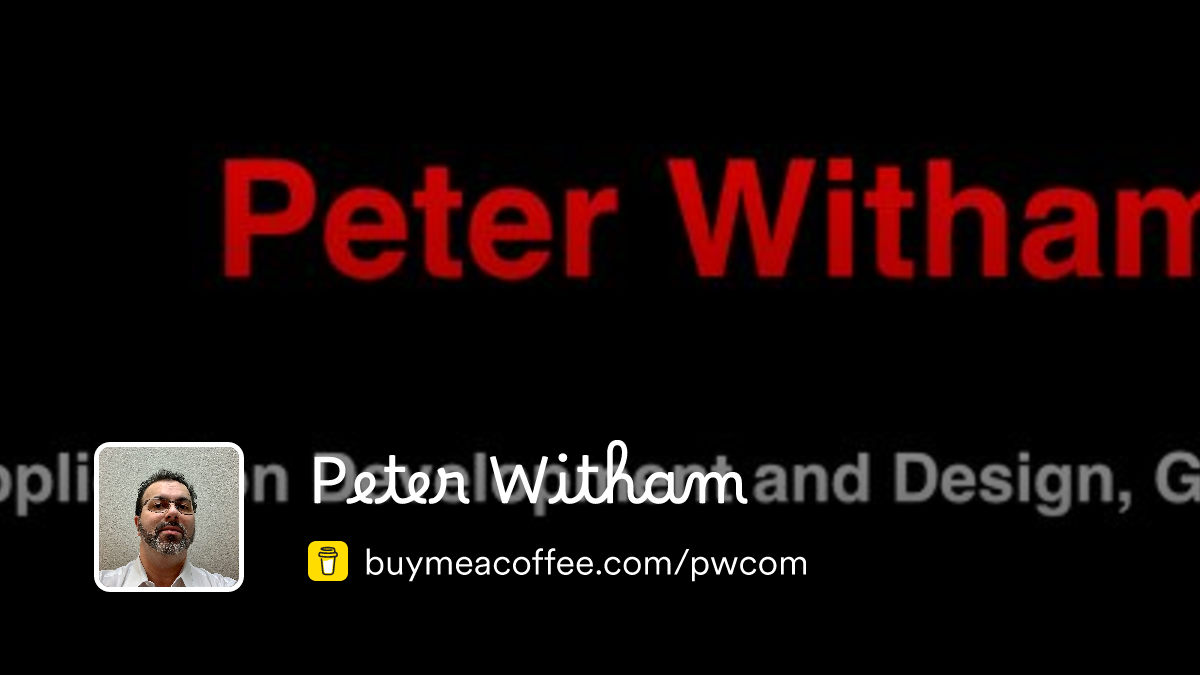 Peter Witham is Creating Podcasts, Videos, Blogging for Developers and ...
