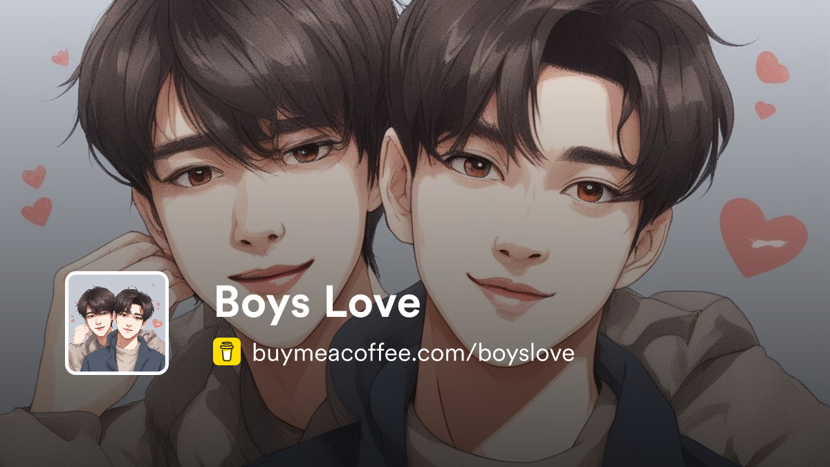 Boys Love - Buymeacoffee