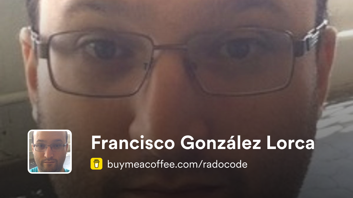 Francisco González Lorca - Buymeacoffee
