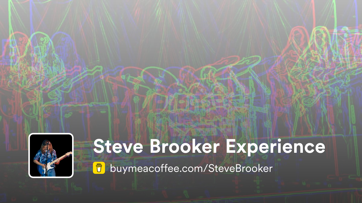 Steve Brooker Experience - Buymeacoffee