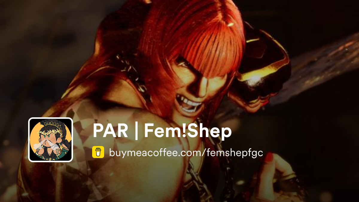 PAR | Fem!Shep is SF6 Content & Competition - Buymeacoffee
