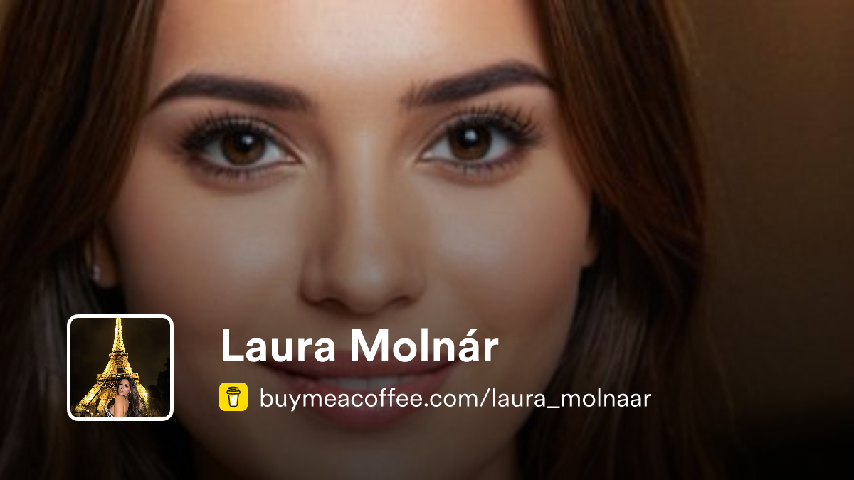 Laura Molnár is Modelling - Buymeacoffee