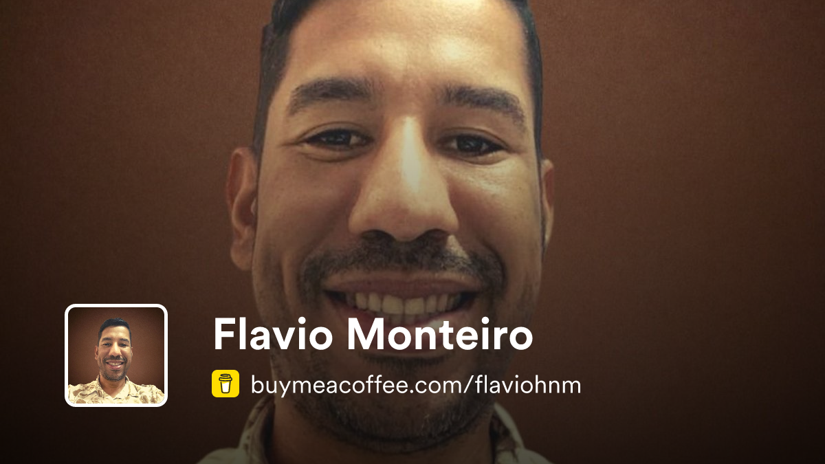 Flavio Monteiro - Buymeacoffee