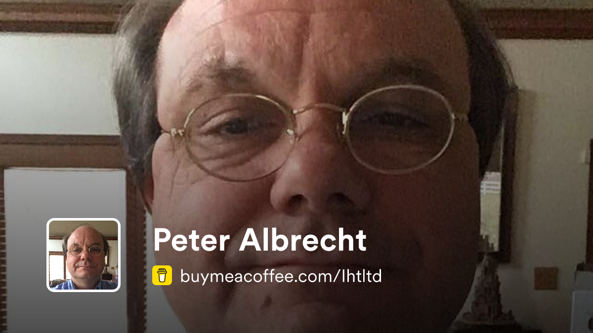 Peter Albrecht - Buymeacoffee