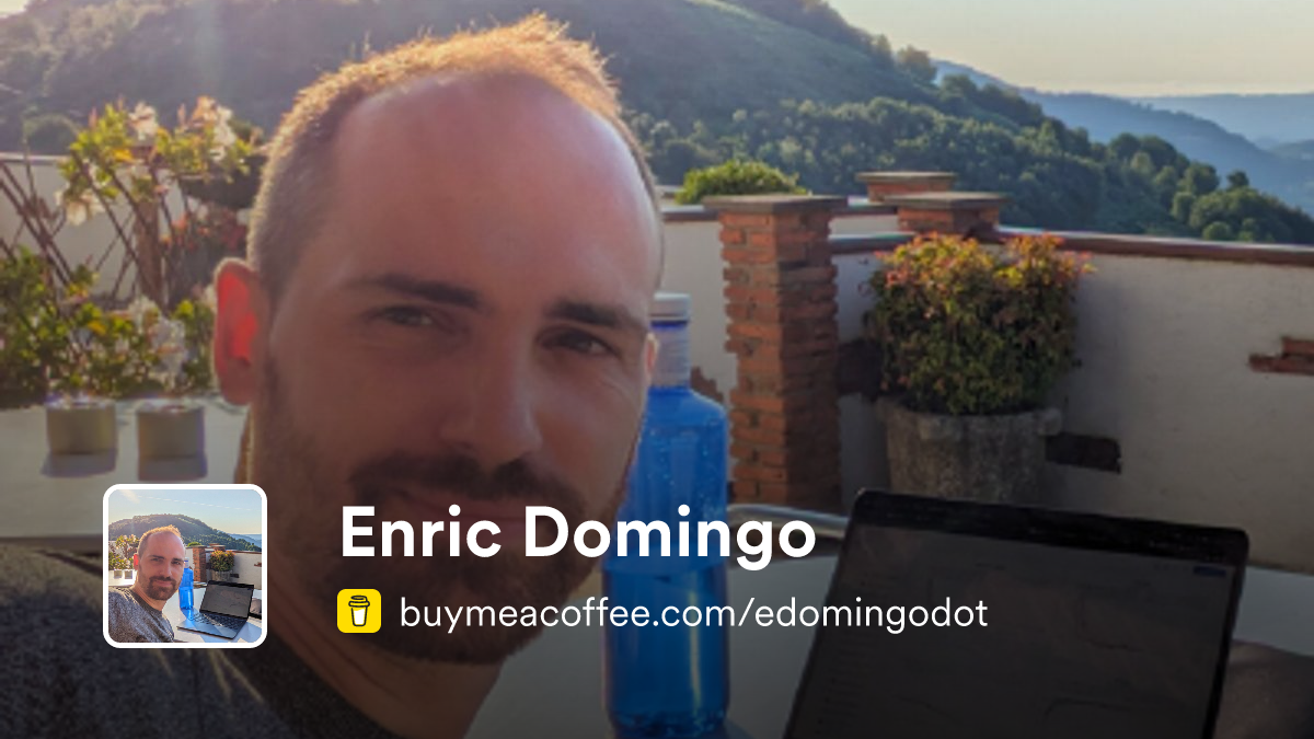 Enric Domingo - Buymeacoffee