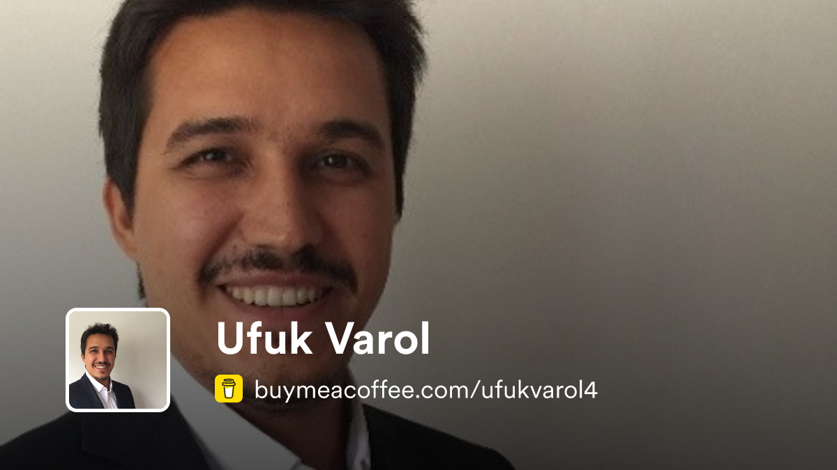Ufuk Varol - Buymeacoffee