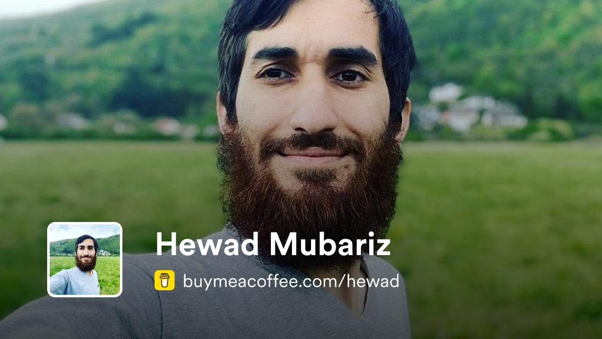 Hewad Mubariz - Buymeacoffee