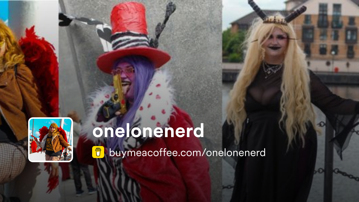 onelonenerd is cosplay - Buymeacoffee