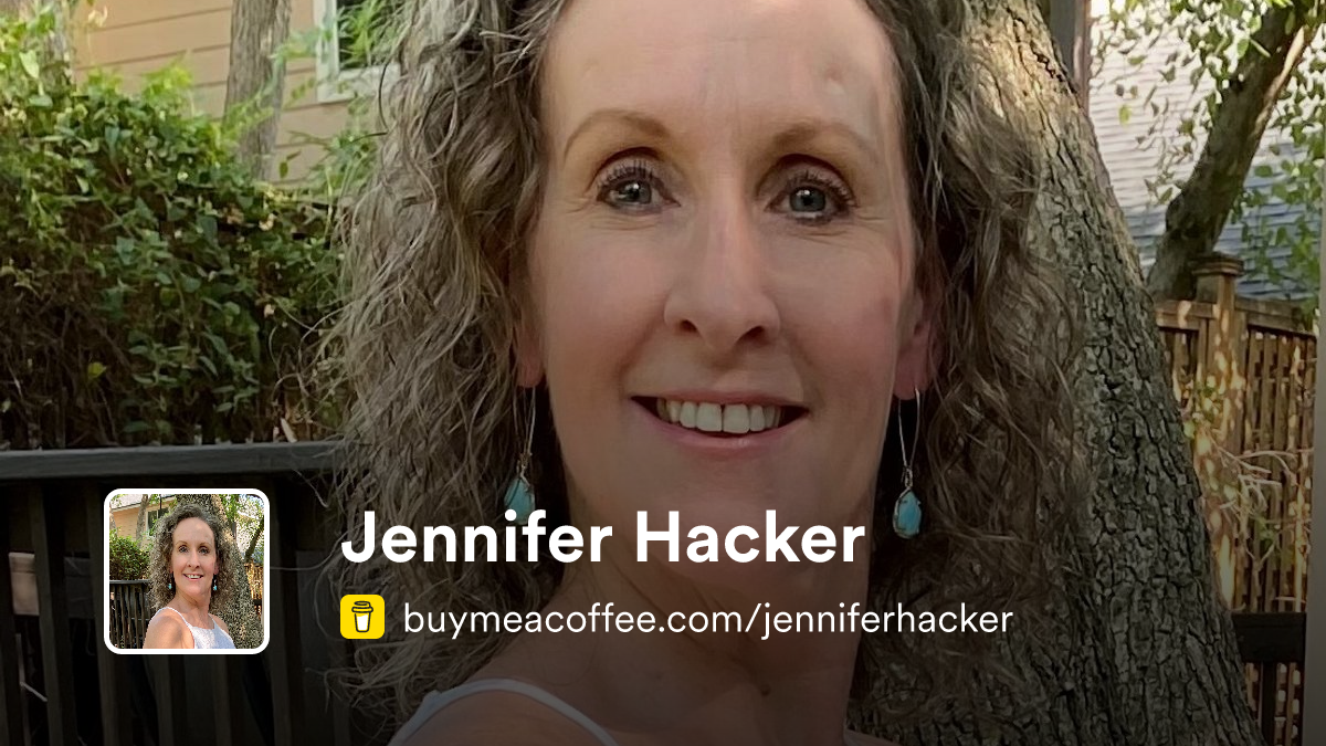 Jennifer Hacker - Buymeacoffee
