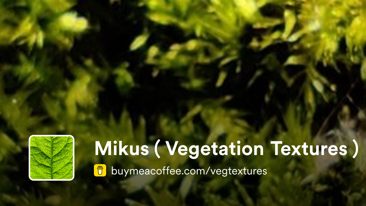 Mikus ( Vegetation Textures ) is High defifnition textures for VFX ...