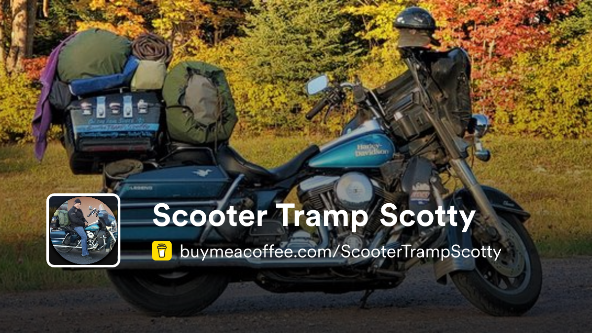Scooter Tramp Scotty - Buymeacoffee