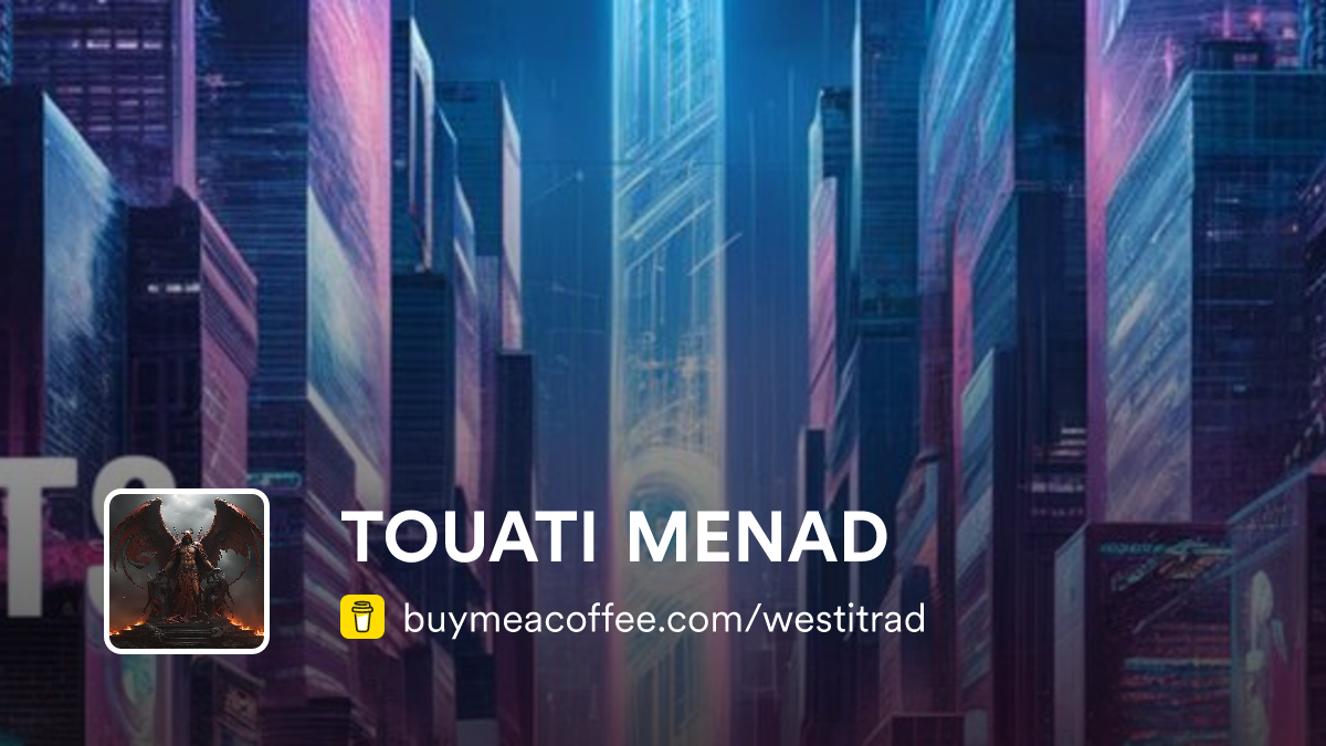 TOUATI MENAD - Buymeacoffee