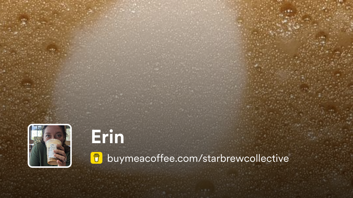 Erin - Buymeacoffee