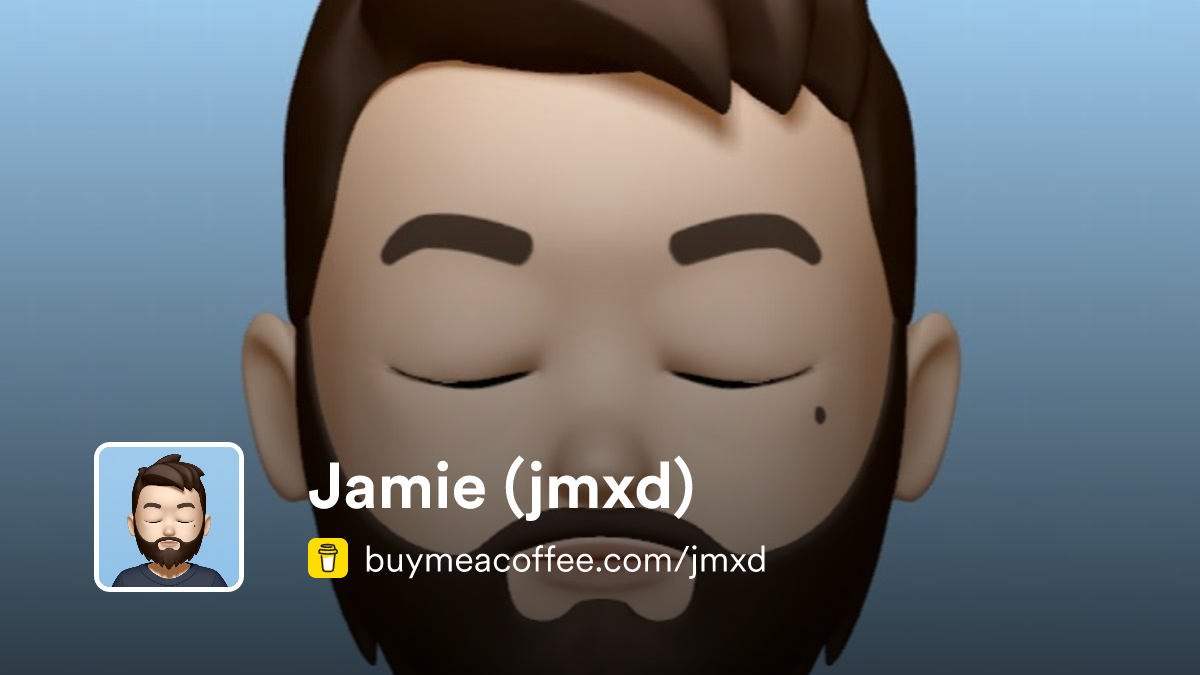 Jamie (jmxd) - Buymeacoffee