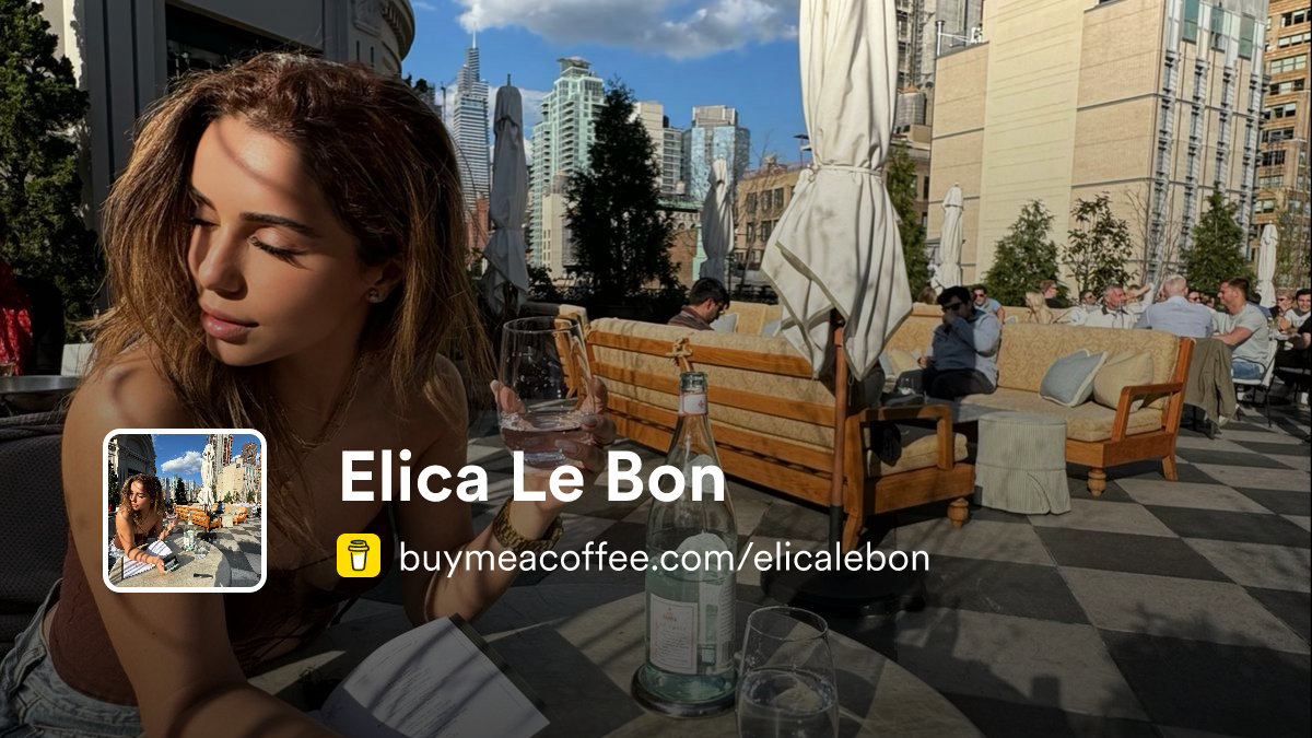 Elica Le Bon - Buymeacoffee