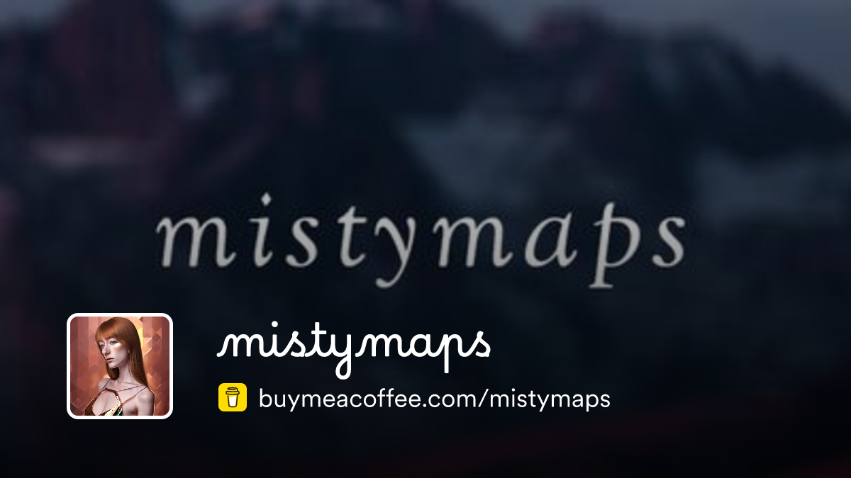 mistymaps is creating ASMR videos - Buymeacoffee