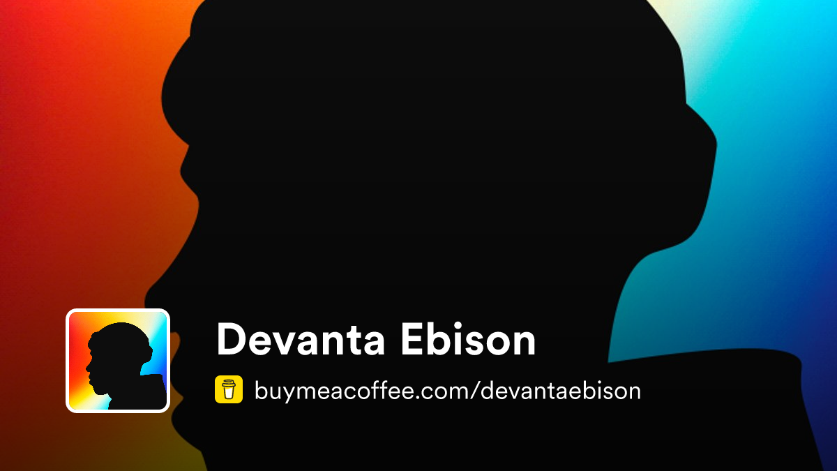Devanta Ebison - Buymeacoffee