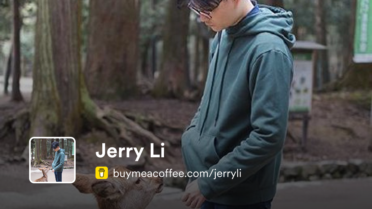 Jerry Li - Buymeacoffee