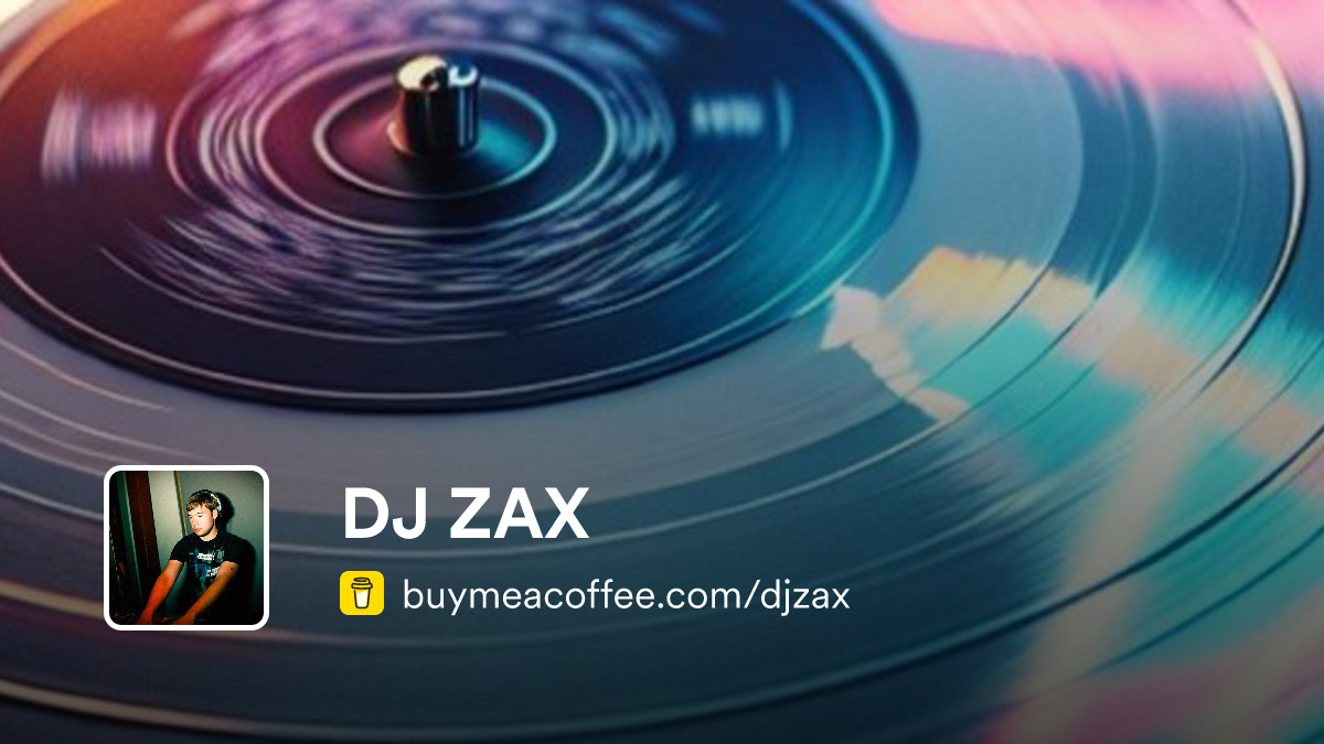 DJ ZAX - Buymeacoffee