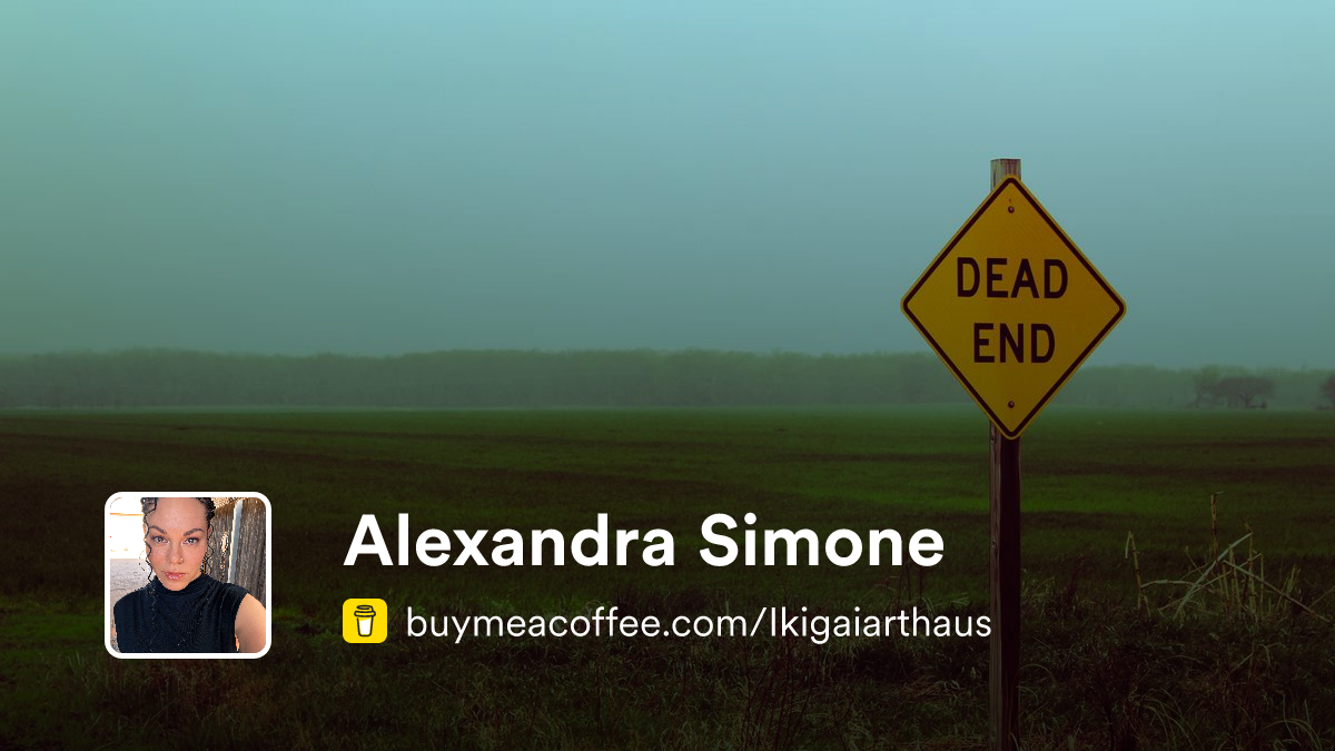 Alexandra Simone - Buymeacoffee