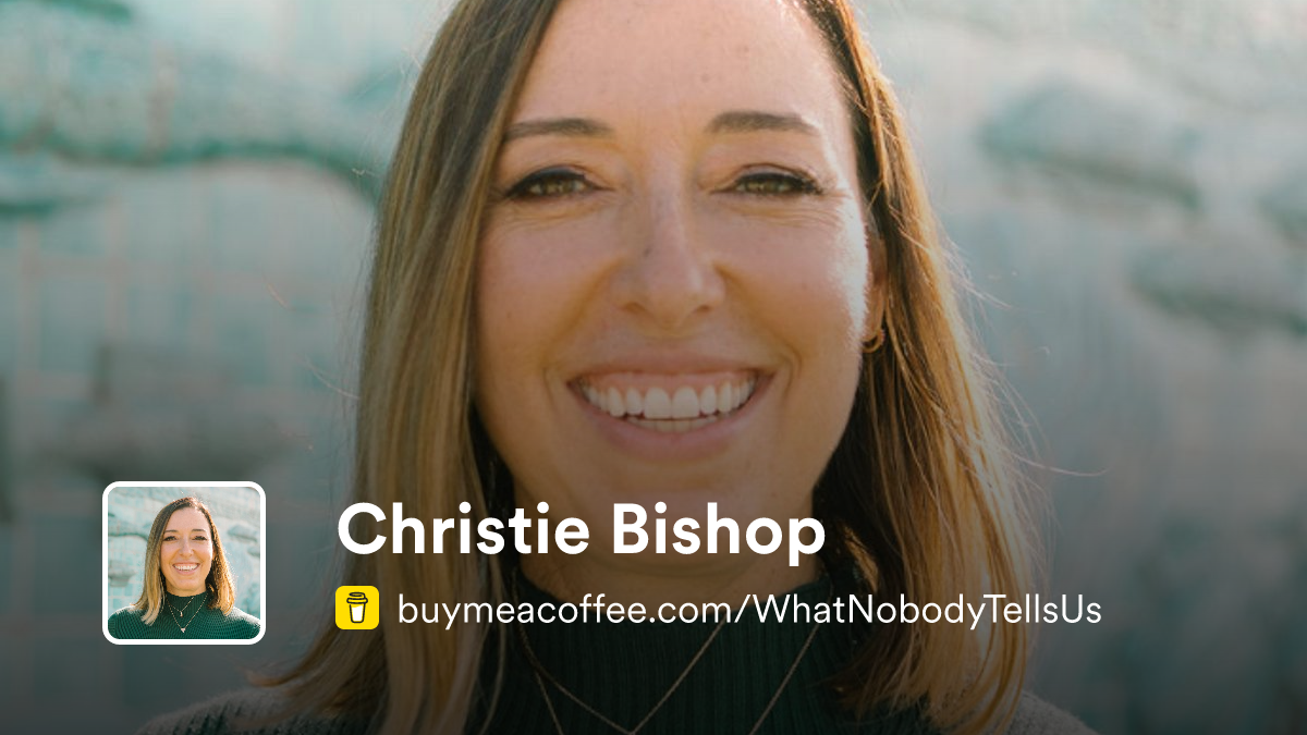 Christie Bishop - Buymeacoffee