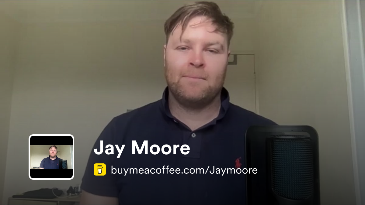 Jay Moore - Buymeacoffee