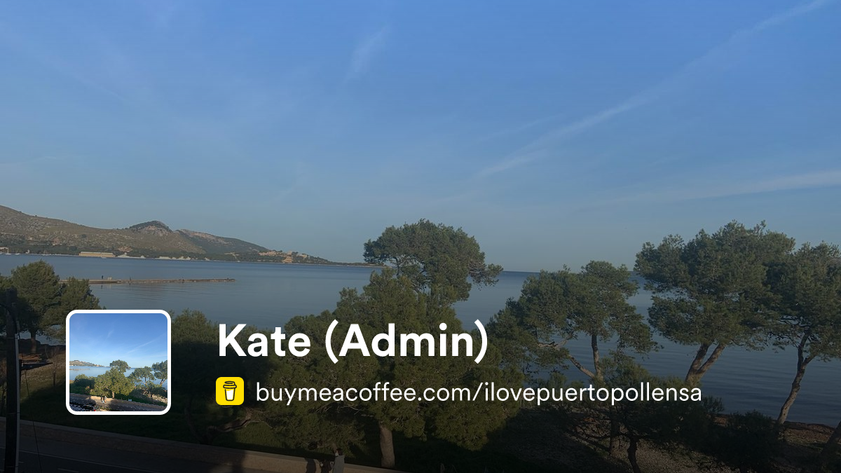 Kate (Admin) - Buymeacoffee
