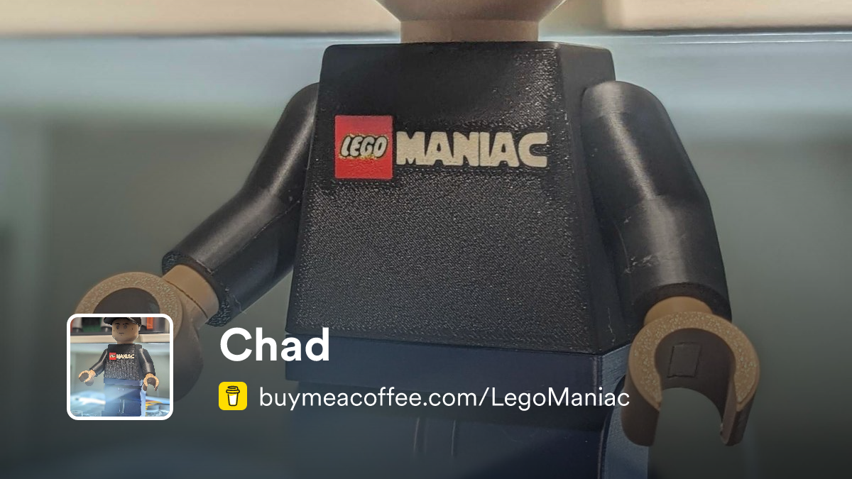 Chad is Creating 3D printable designs mostly themed around Lego ...