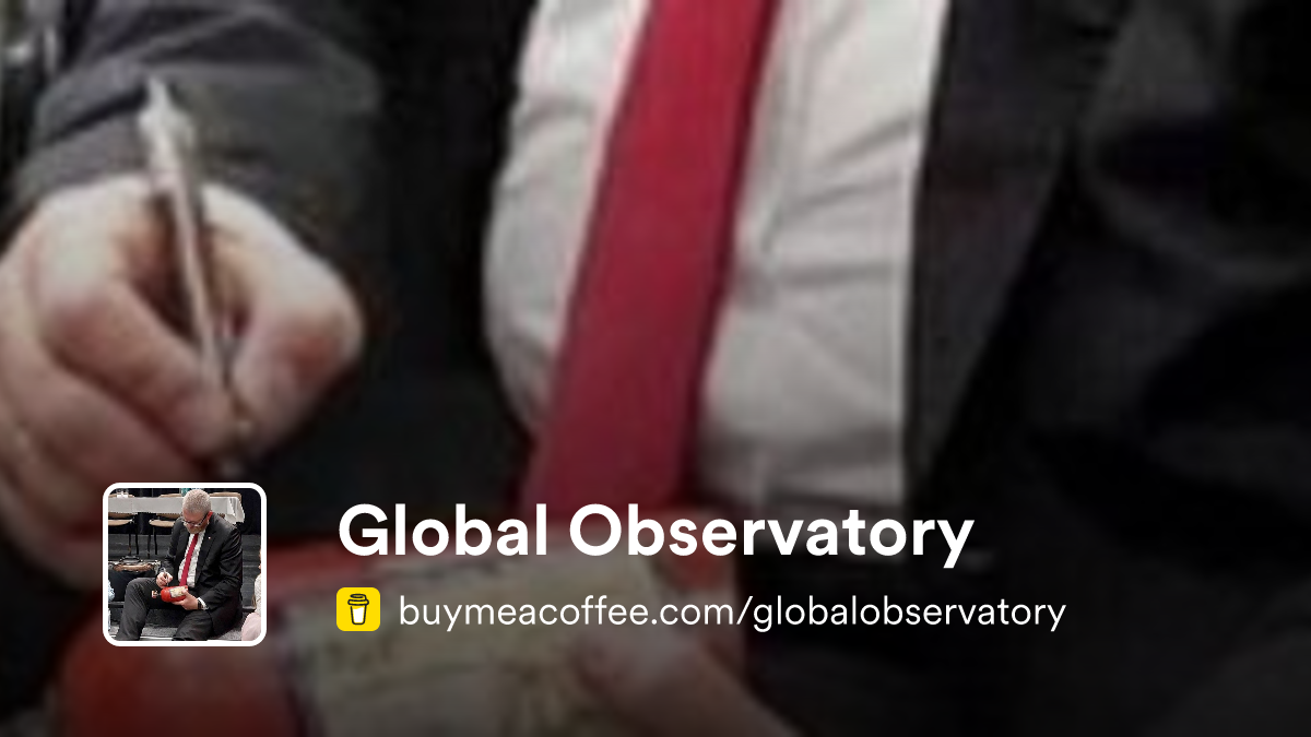 Global Observatory - Buymeacoffee