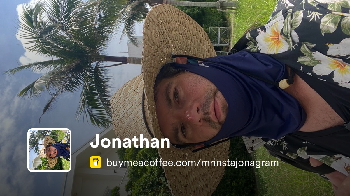 Jonathan is I am creating Instagram reels - Buymeacoffee