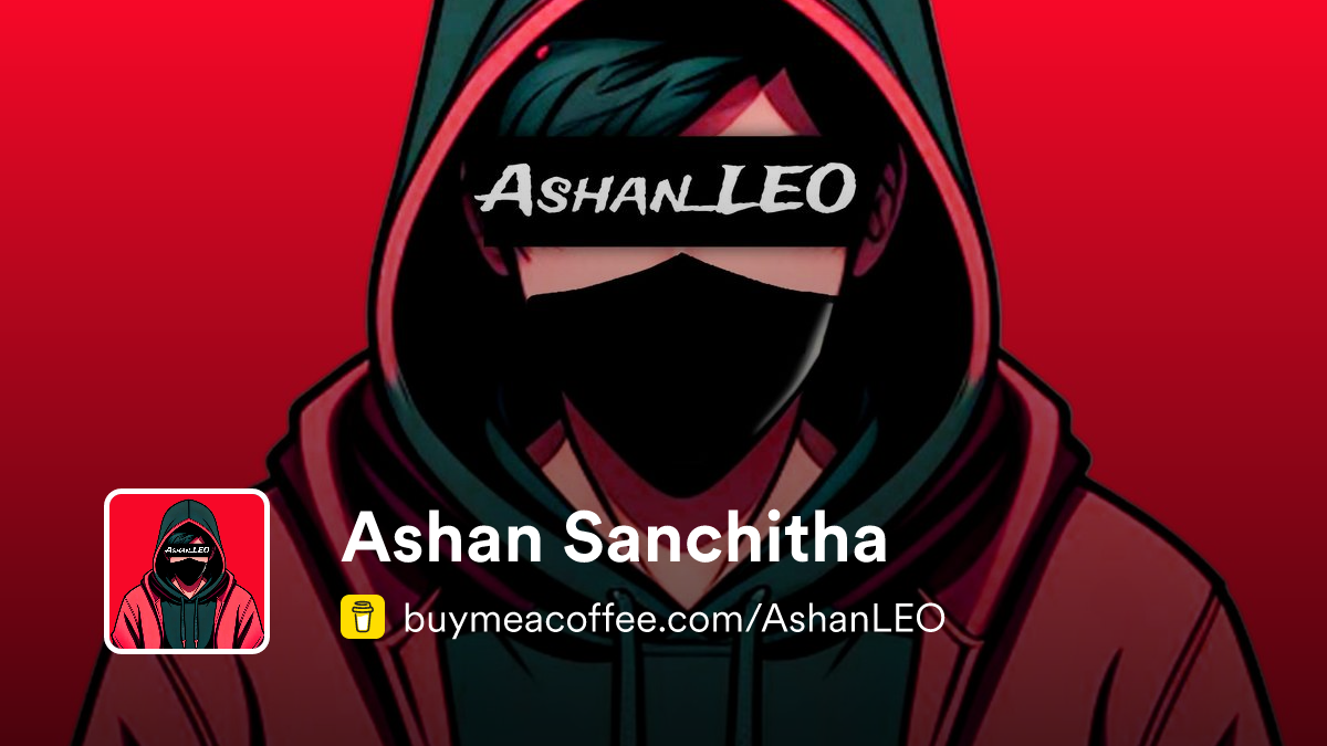 Ashan Sanchitha - Buymeacoffee