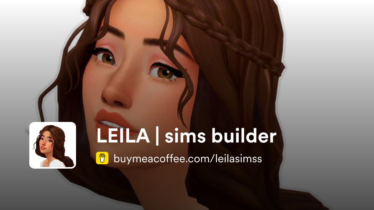 LEILA | sims builder - Buymeacoffee