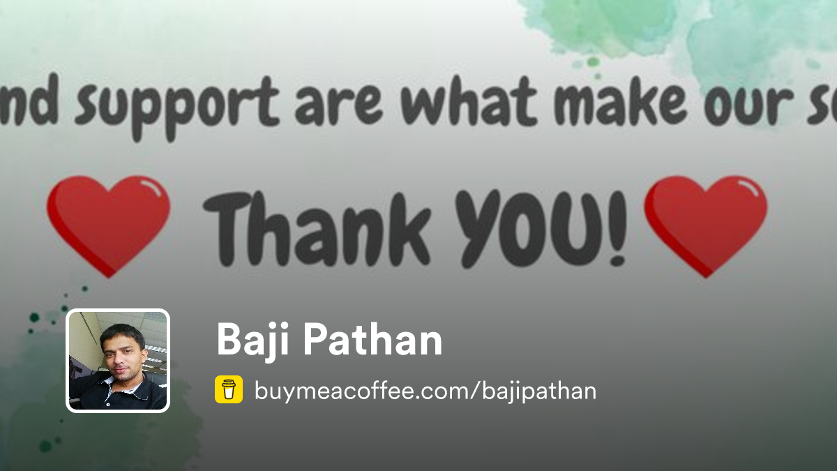 Baji Pathan - Buymeacoffee