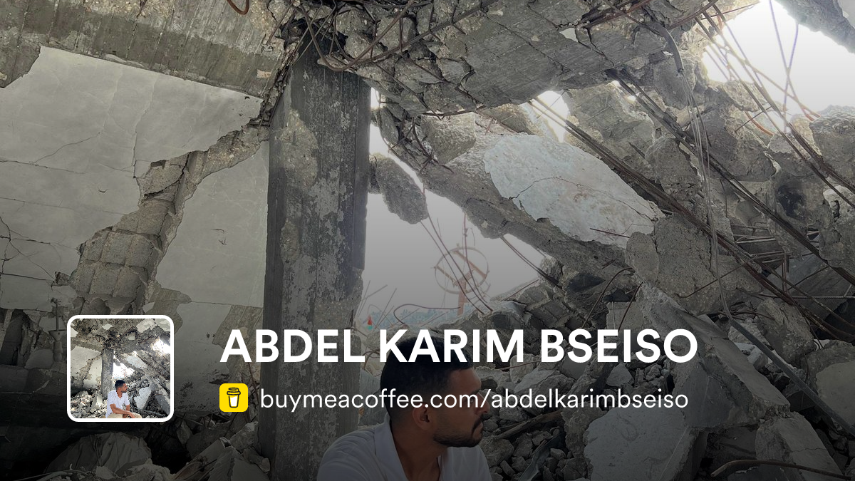 ABDEL KARIM BSEISO - Buymeacoffee