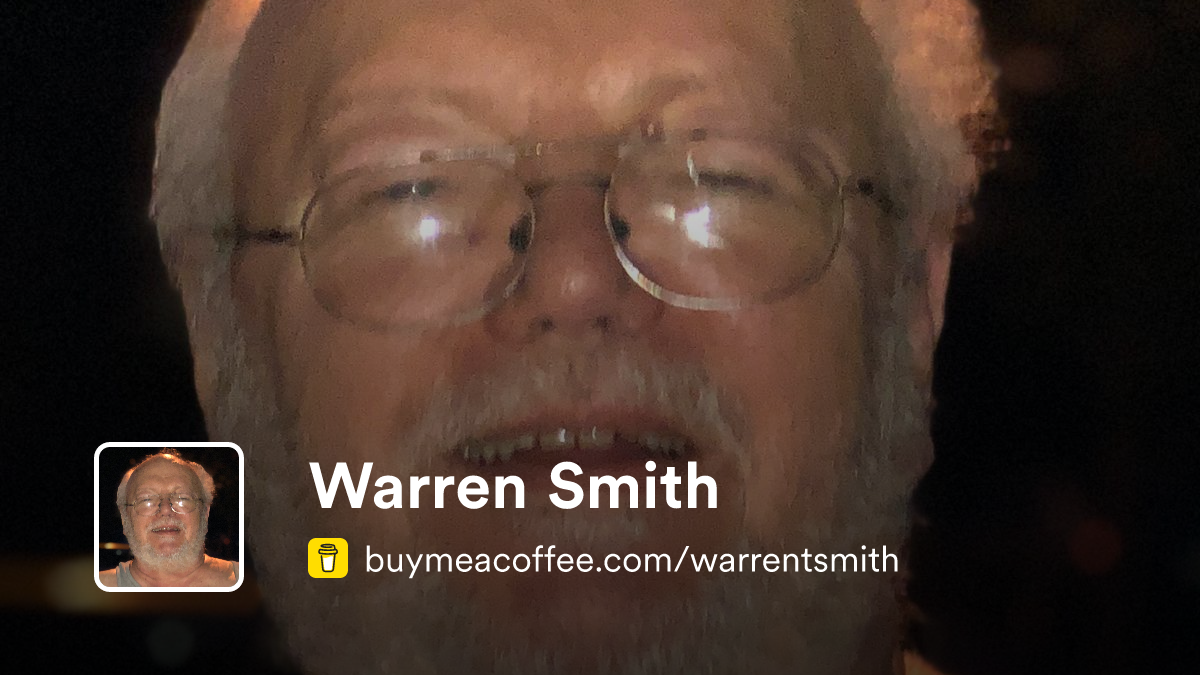 Warren Smith - Buymeacoffee