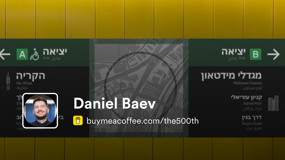 Daniel Baev - Buymeacoffee