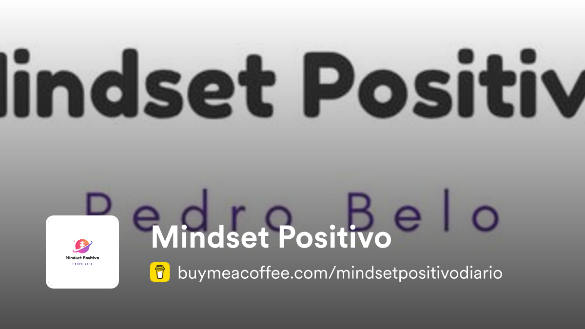 Mindset Positivo - Buymeacoffee
