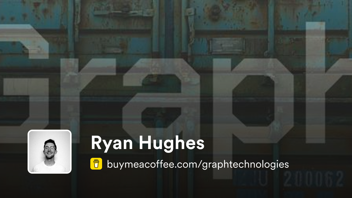 Ryan Hughes - Buymeacoffee