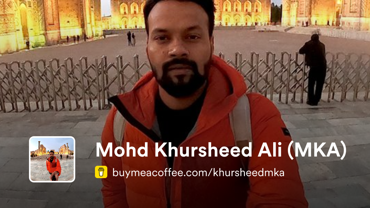 Mohd Khursheed Ali (MKA) is I am professional Corporate Travel Consultant creating Itineraries ...