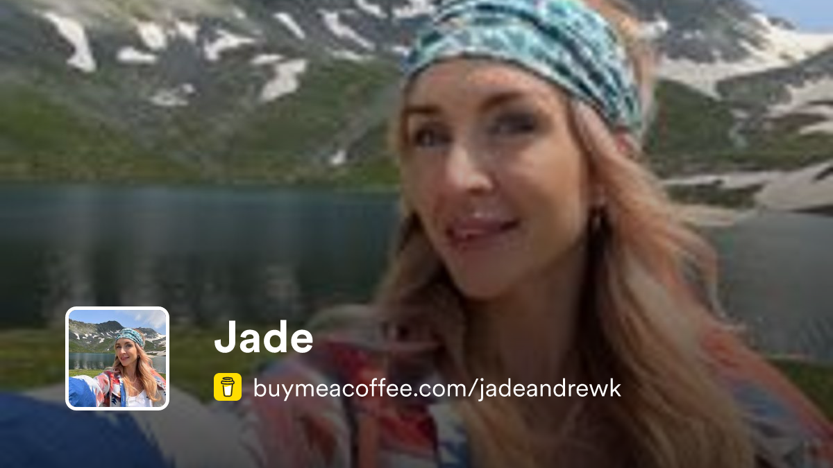 Jade is Content Creator - Buymeacoffee