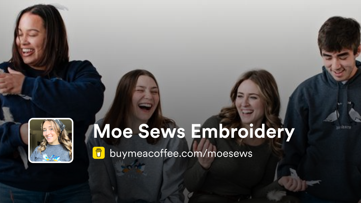 Moe Sews Embroidery - Buymeacoffee