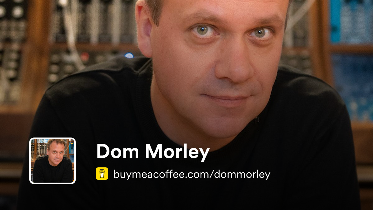 Dom Morley - Buymeacoffee