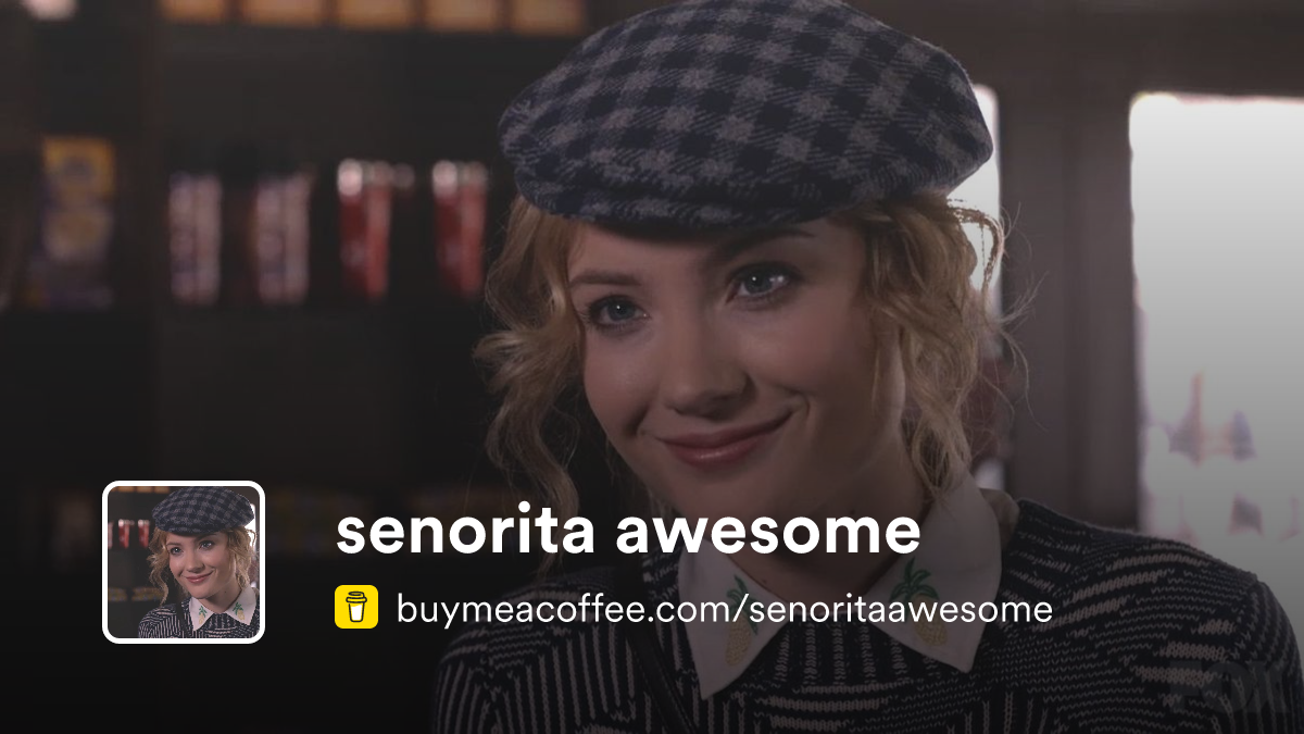 senorita awesome - Buymeacoffee